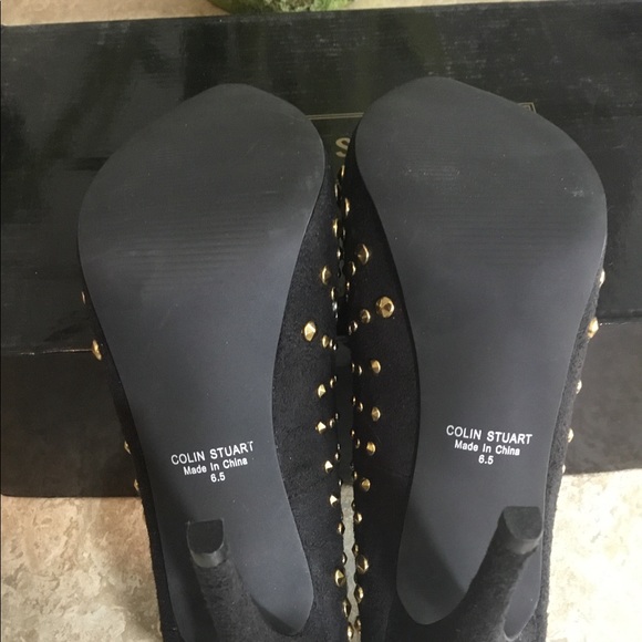 Vintage | Shoes | Vintage Colin Stuart Studded Heels | Poshmark